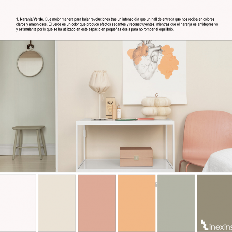 10 Paletas de Color – Espacios con calma - Creativity SAS