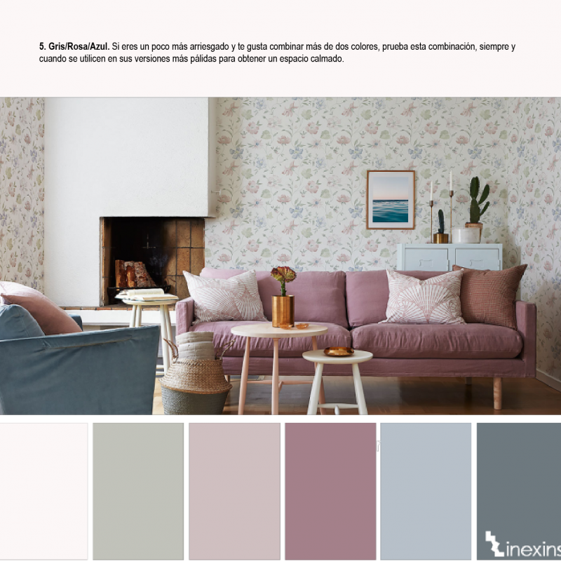 10 Paletas de Color – Espacios con calma - Creativity SAS